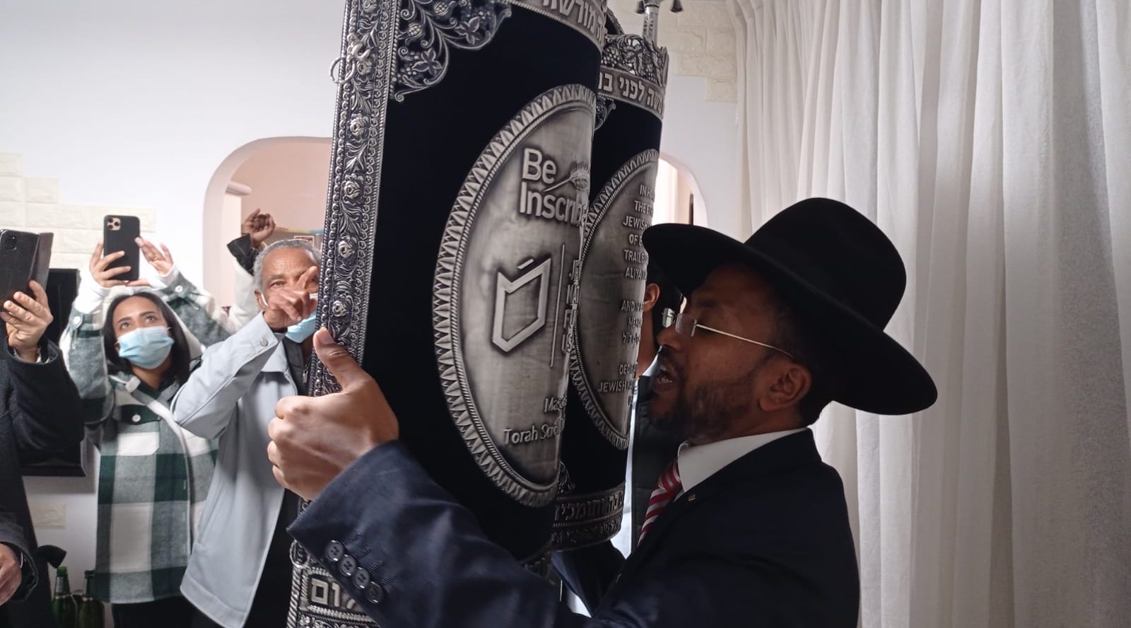 To be inscribed: Jewish National Fund-USA donates a Torah scroll to ... To be inscribed: Jewish National Fund-USA donates a Torah scroll to ...