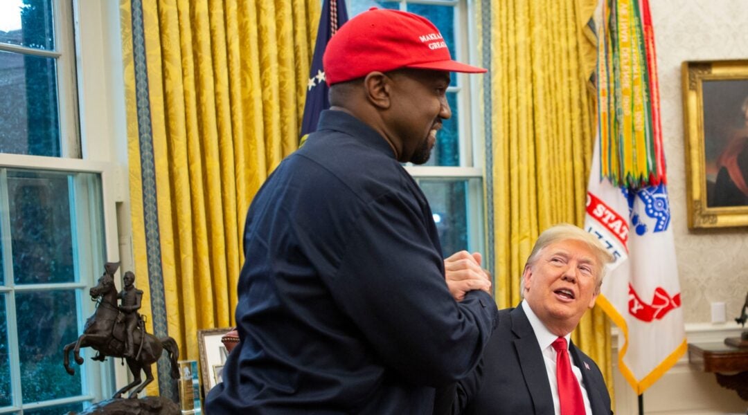 In Implied Rebuke To Trump Republican Party Denounces Kanye West And