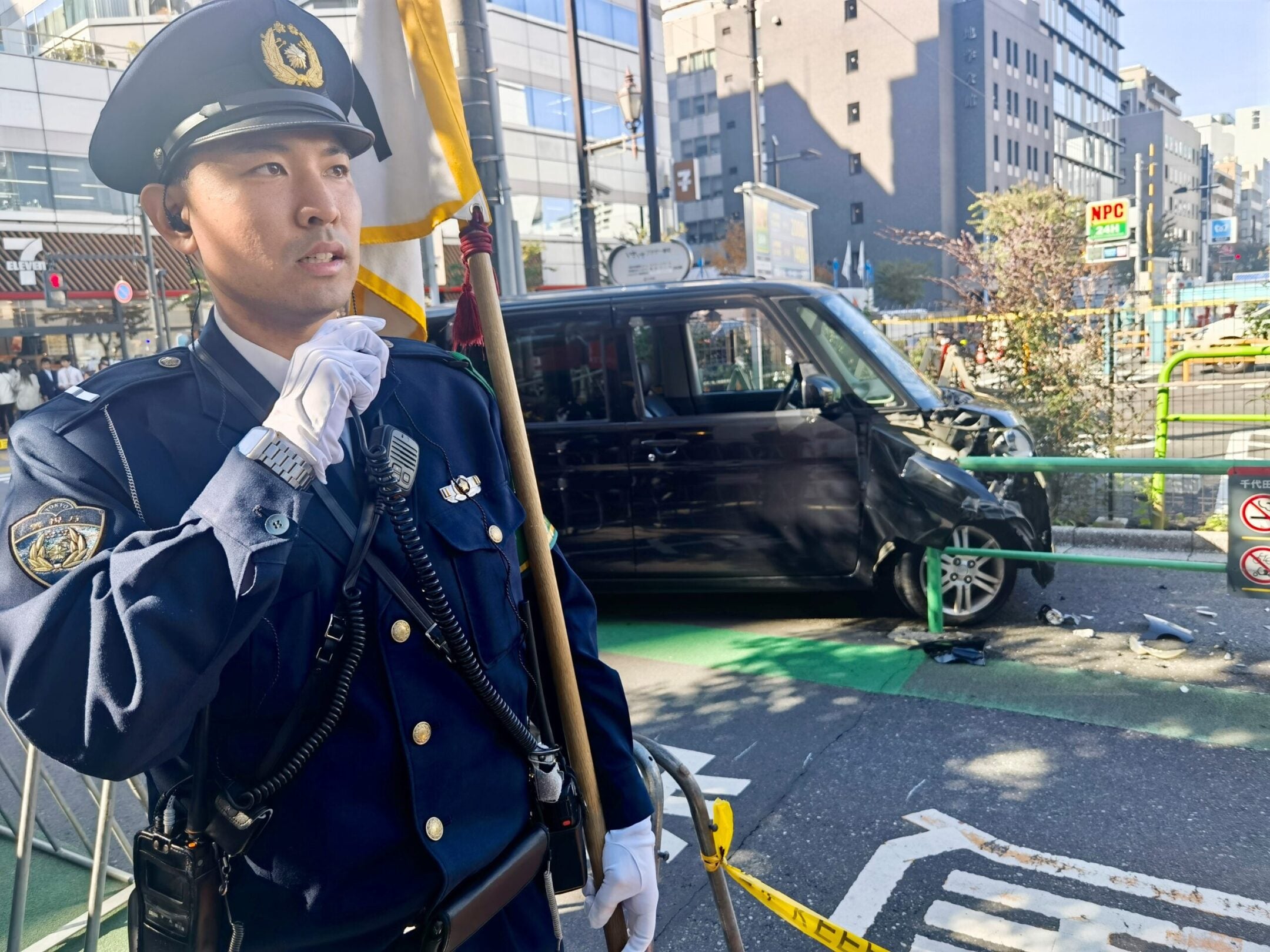 Man Arrested In Tokyo After Ramming Car Into Barricade Near Israeli